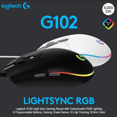 Jual Logitech G102 Prodigy Gaming Mouse Di Lapak Aka