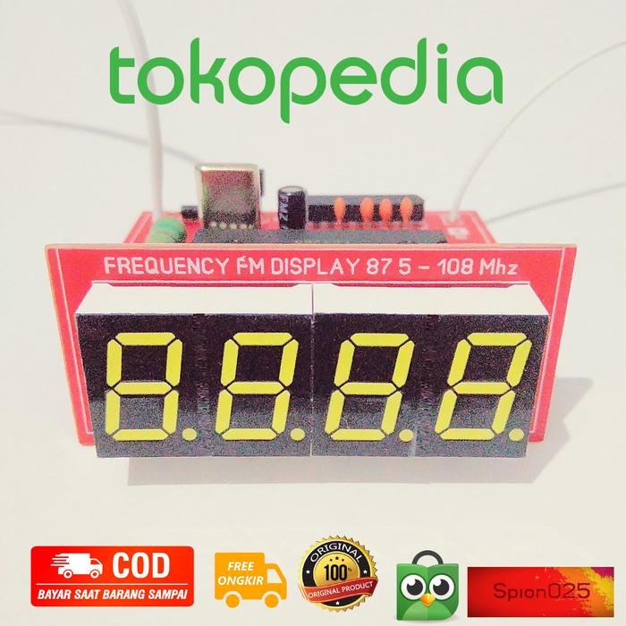 Jual Counter Fm Display - Frequency Fm Digital Biru Di Seller Owl Store ...