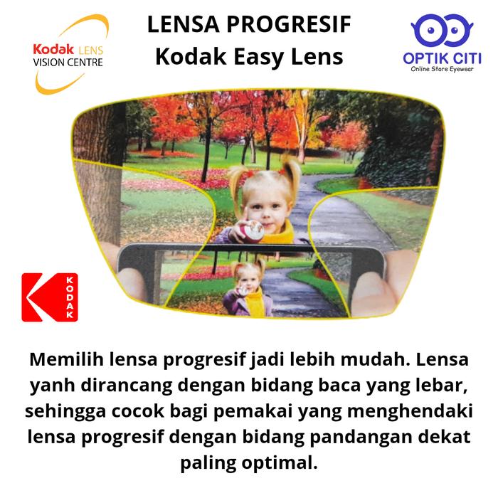 Promo lensa kacamata progresif kodak lens easy digital free form original - 1.5 CNC - Jakarta ...