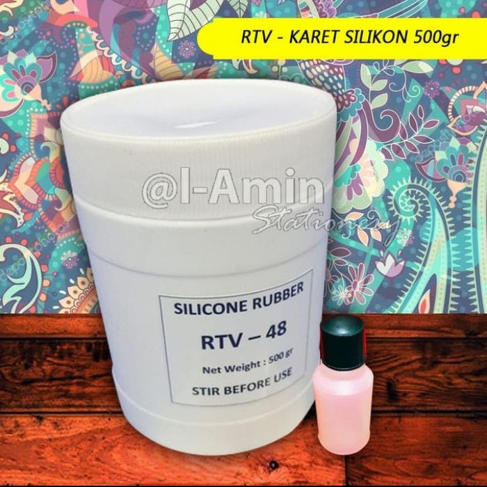 Jual Silicone Ruber RTV-48/ Molding Silikon karet 500 gr - Jakarta ...