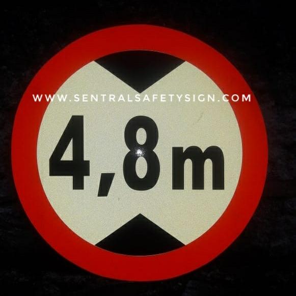 Jual Rambu Batas Ketinggian 60cm - Jakarta Barat - SENTRAL SAFETY SIGN ...