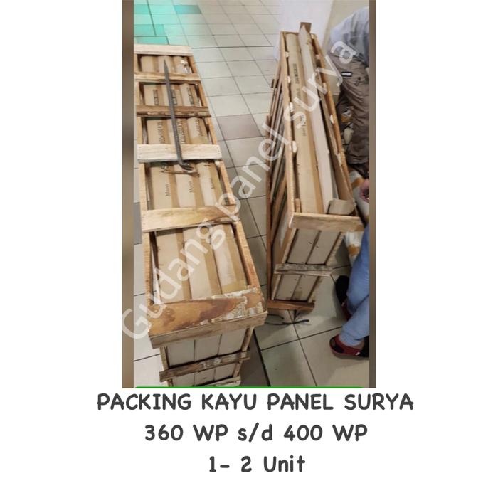 Jual Packing Kayu Panel Surya 360WP s/d 400WP - Jakarta Barat - Gudang ...