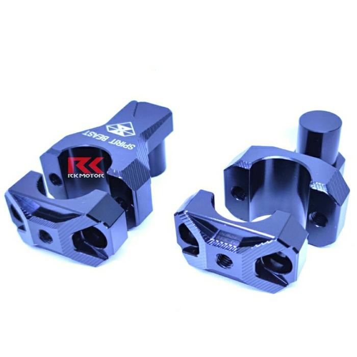 Jual Raiser Stang Motor Original Alumunium Spirit Beast Black Edition ...