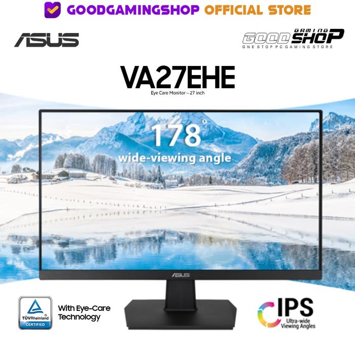 Promo ASUS VA27EHE Eye Care Monitor 27 inch, Full HD, IPS, Frameless ...