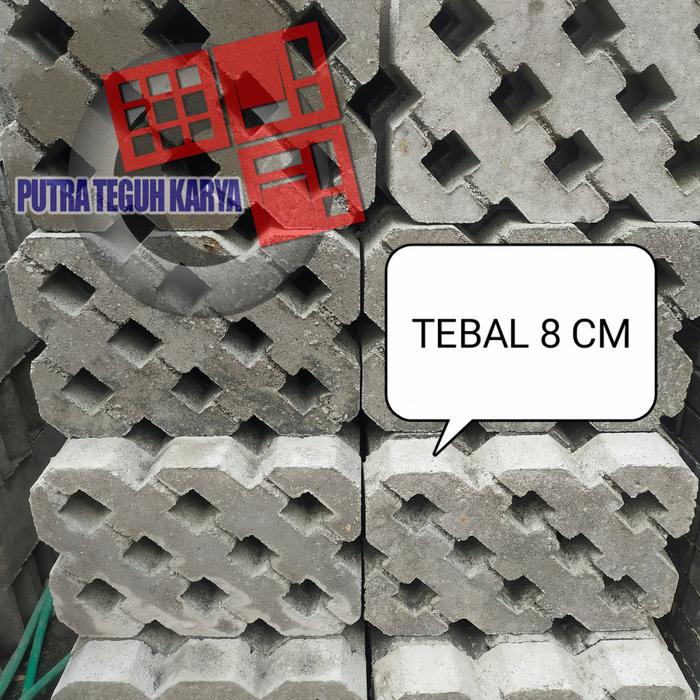 Jual Paving Block Rumput Lubang 8 Tebal 8cm - Kota Tangerang - PUTRA ...