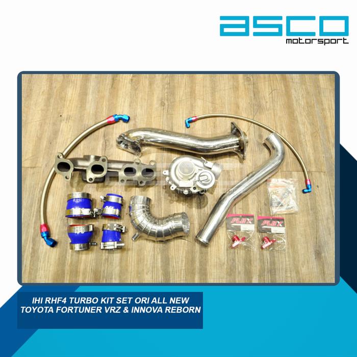 Jual IHI RHF4 Turbo Kit Set Ori All New Toyota Fortuner VRZ & Innova ...