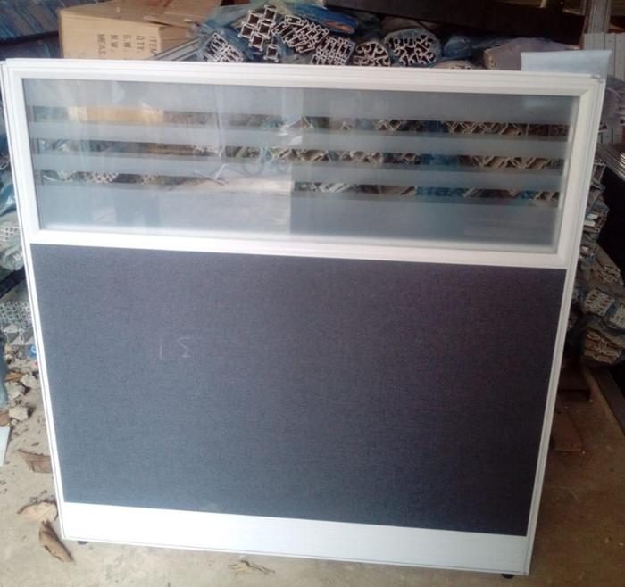 Jual Paket panel partisi sekat ruangan kantor Tinggi 120 x 400 x 3 cm ...