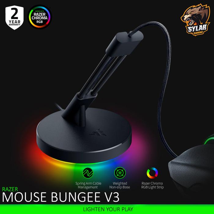 Jual Razer Mouse Bungee V3 Chroma RGB Cord Holder Cable Management ...