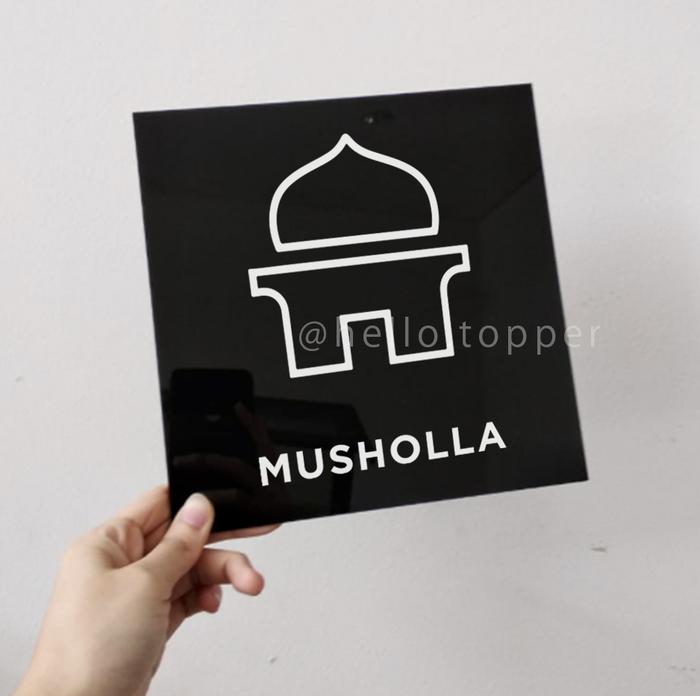 Jual Sign Board | Musholla Modern Akrilik 20x20 Printed - Jakarta Timur ...