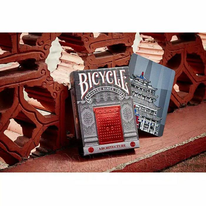 Jual Kartu Remi Bicycle ARCHITECTURE Playing Card USPCC - Architecture ...