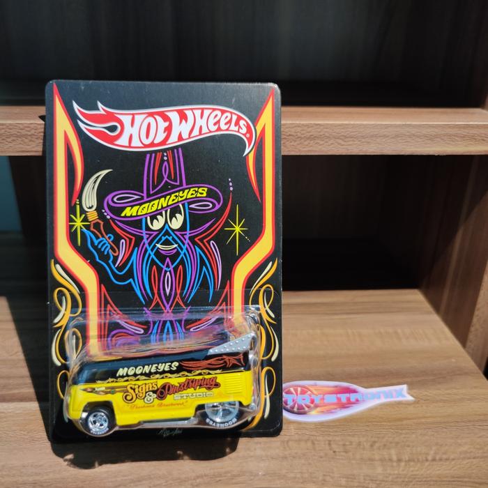Jual hot wheels volkswagen drag bus vw mooneyes Japan convention rlc db ...