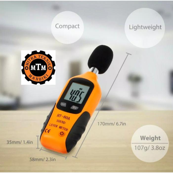 Jual ALAT UKUR SUARA DIGITAL DESIBEL SOUND NOISE LEVEL METER - Jakarta ...