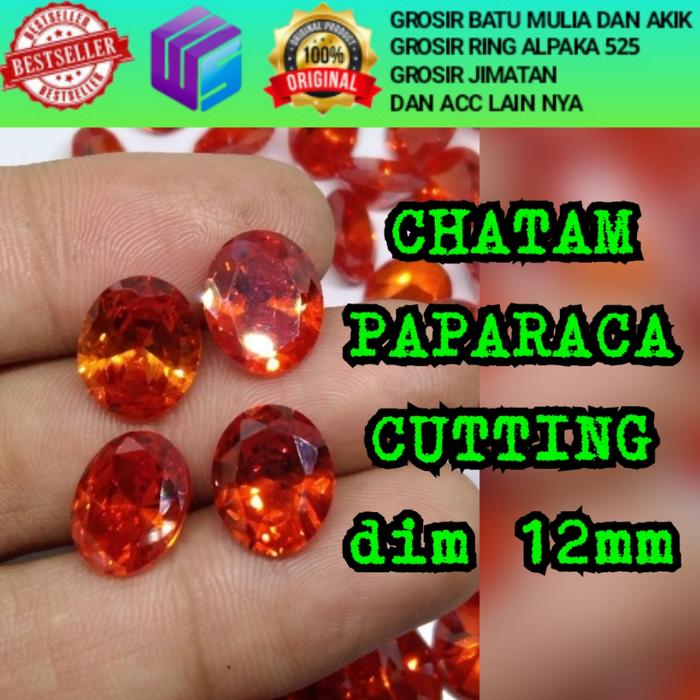 Jual BATU CHATAM PAPARACA CUTTING - Kota Semarang - wape stone | Tokopedia