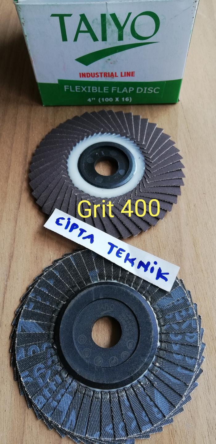 Jual Flap Disc Flexible Taiyo 4 inchi grit 400 - Kab. Bekasi - Cipta ...