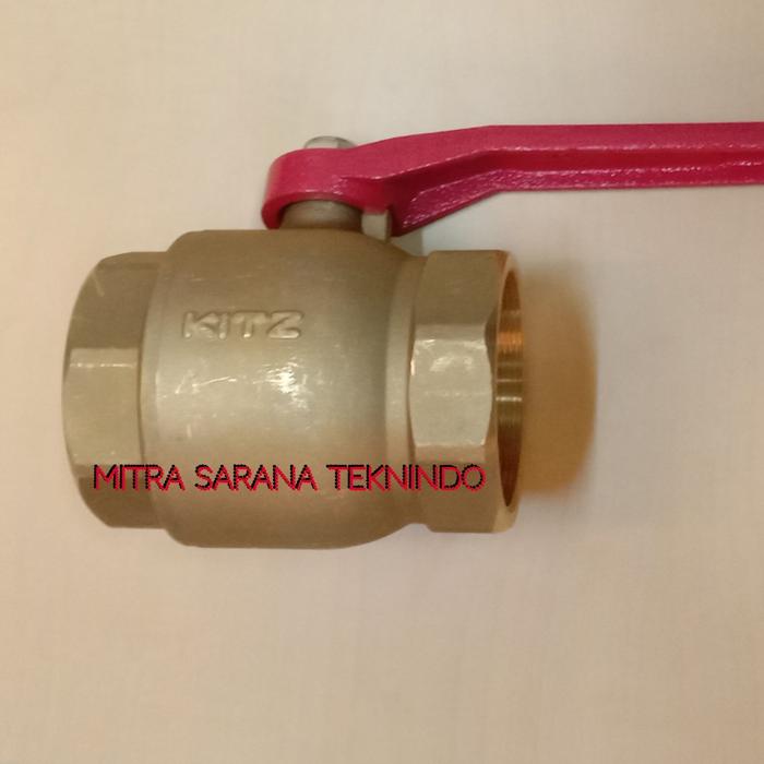 Jual Stop Kran / Ball Valve Kitz Kuningan 3" inchi 400 WOG - Jakarta Barat - Mitra Sarana ...