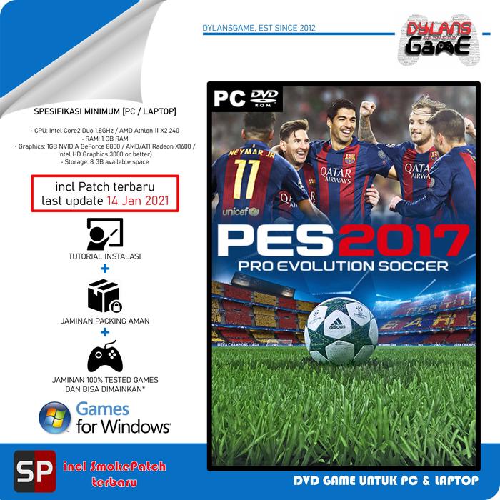 Jual PES 17 + Update Patch Terbaru Pro Evolution Soccer 2017 PC GAME ...