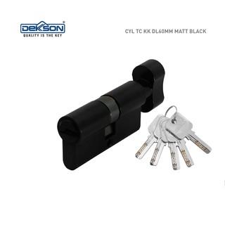 Jual DEKKSON SILINDER / CYLINDER CYL TC KK DL 60MM MATT BLACK - Kab. Bandung - VictoryKeramik ...