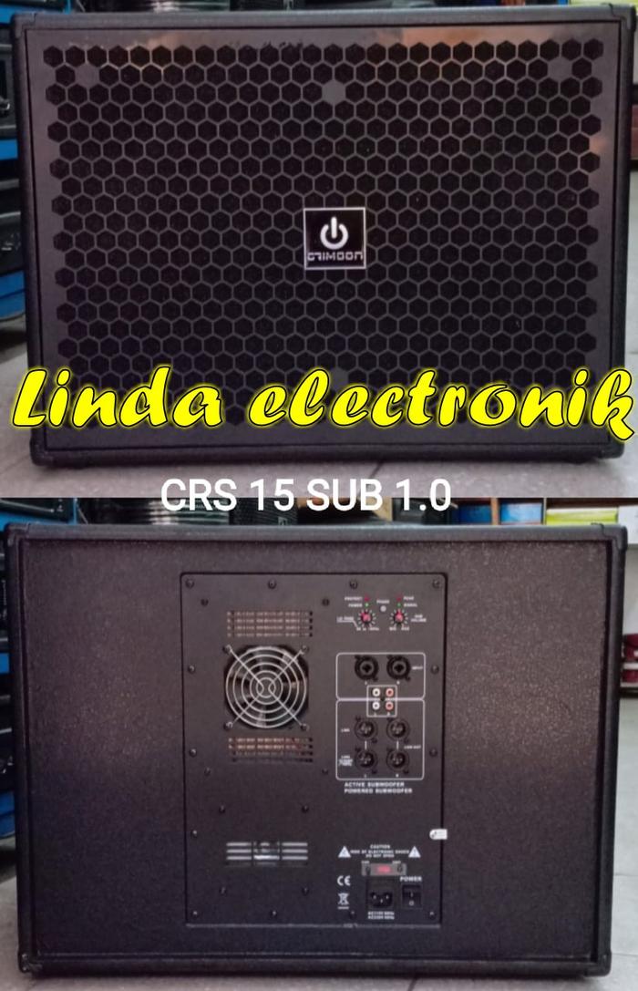 Jual SUBWOOFER AKTIF 15 Inch Crimson CRS-15 Sub1.0 PROFESSIONAL ...