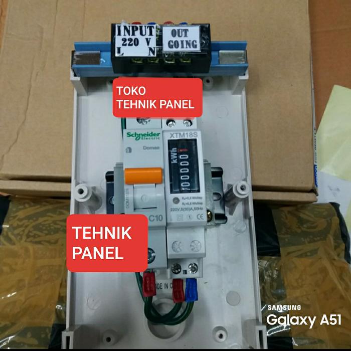 Jual Panel Kwh Meter Analog 5/30A/ Box Panel Kwh Meter Analog 5/30A ...