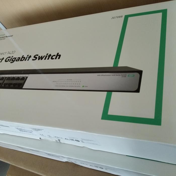 Jual HP 1420-24G 24 PORT Gigabit 1000Mbps Switch HUB JG708B - Kota ...