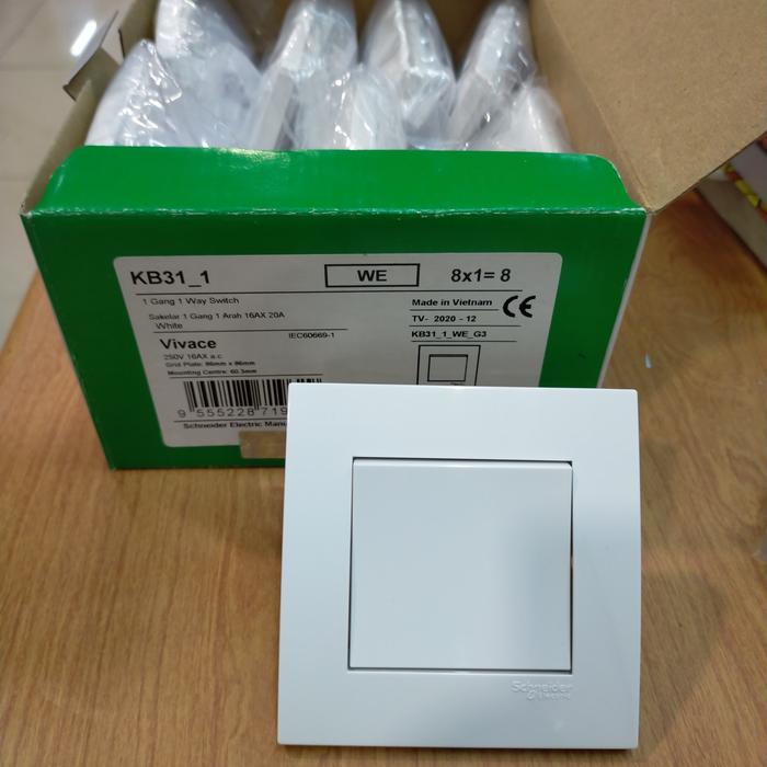 Jual Saklar Engkel Vivace KB31_1 Schneider - Jakarta Pusat - Zhafi ...