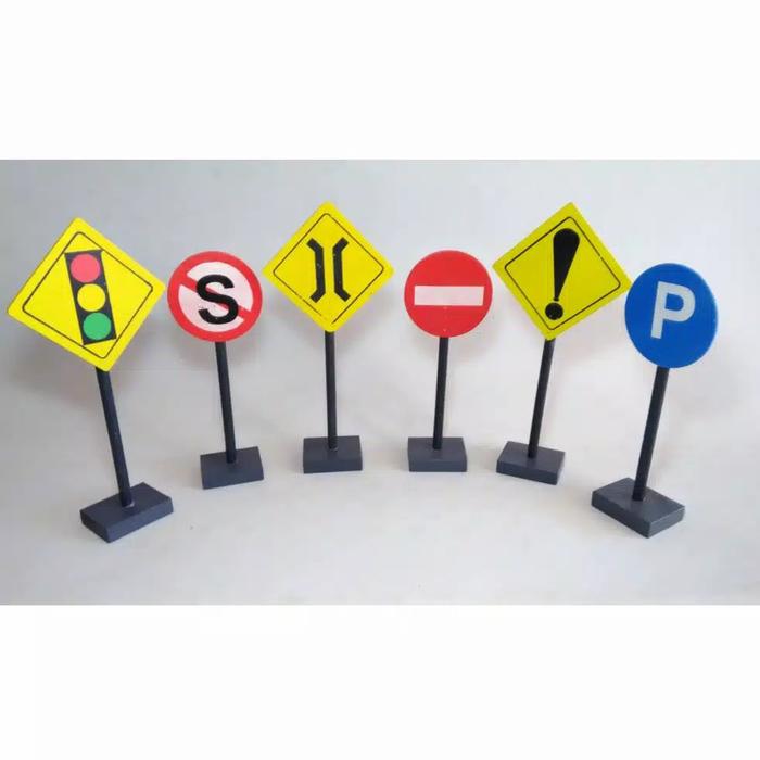 Jual Peraga Rambu Rambu Berdiri - Kab. Blora - Faqisa Edutoys | Tokopedia