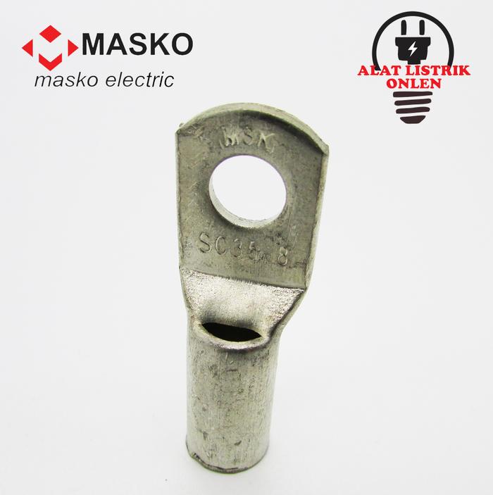 Jual SKUN KABEL SC 35-8 35MM LUBANG BAUT 8 / CABLE LUG / 35 MM FULL TEMBAGA - Kota Surabaya ...