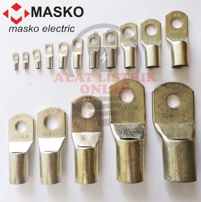 Jual SKUN KABEL SC 16-8 16MM LUBANG BAUT 8 / CABLE LUG / 16 MM FULL TEMBAGA - Kab. Tangerang ...