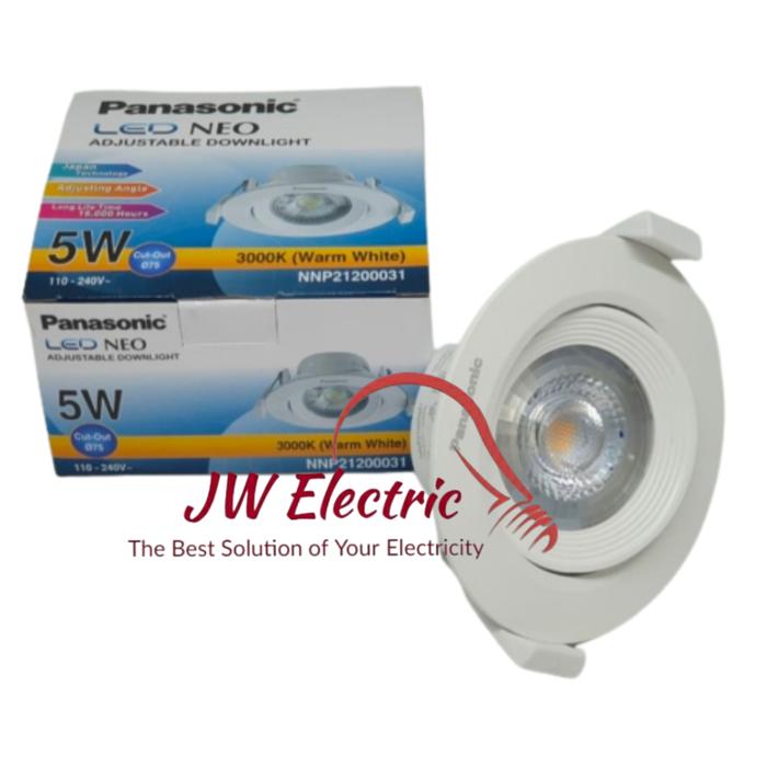 Jual Lampu LED Spotlight / Downlight LED COB Panasonic Neo 5 Watt ...