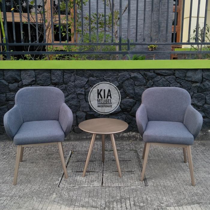 Jual sofa teras/kursi teras/kursi minimalis/meja teras/meja cafe/kursi ...