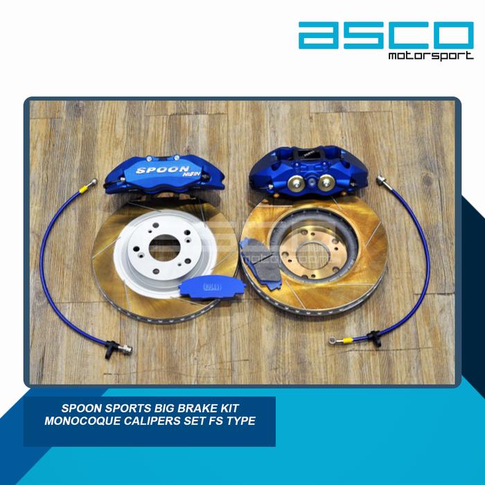 Jual Spoon Sports Big Brake Kit Monocoque Calipers Set FS Type ...