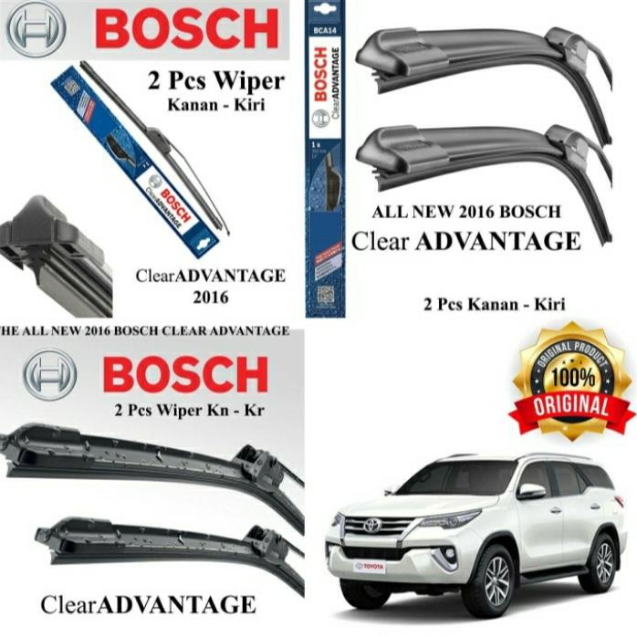 Jual Wifer BOSCH Frameless All New Fortuner VRZ Karet Wiper Clear Advantage - Jakarta Pusat ...