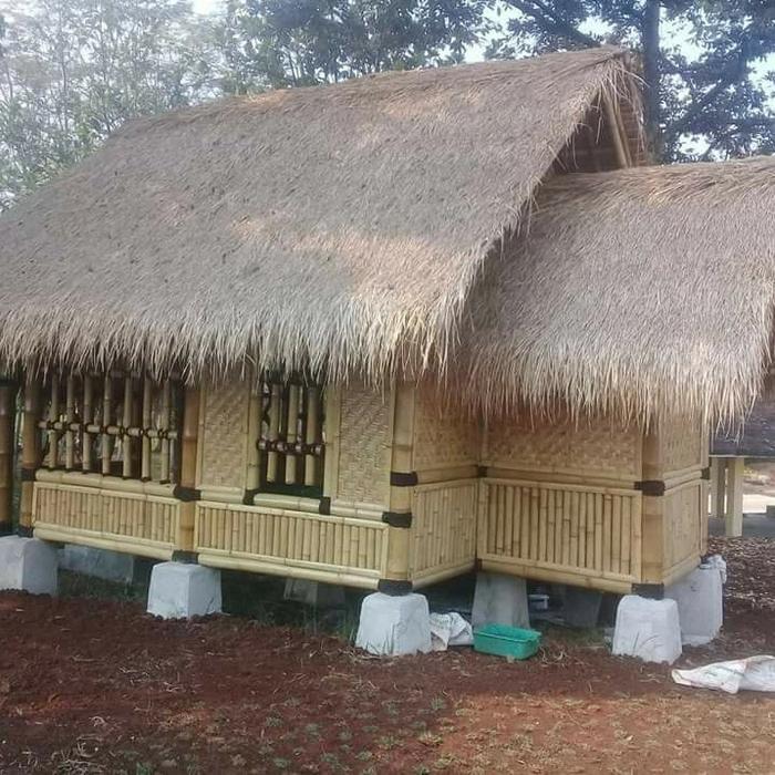 Jual mushola bambu atap Alang Alang Harga permeter persegi - Kota ...