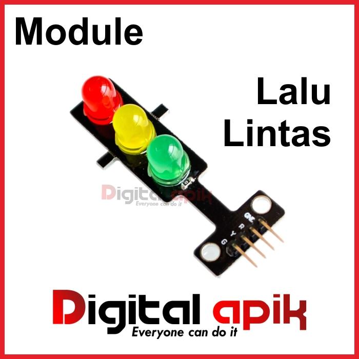 Jual Module Lalu Lintas Traffic Light 3 Warna Arduino Lampu LED 5V 8mm ...