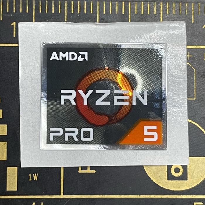 Jual Sticker stiker logo AMD Ryzen 5 Pro ori - Kota Banjarmasin - Alpha ...