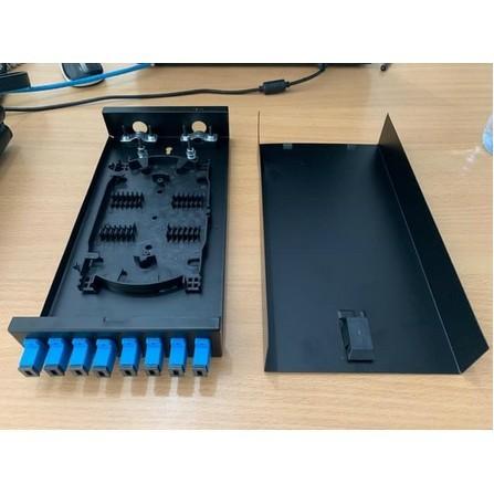 Jual OTB mini box FO 8 core body plat besi multimode - Jakarta Pusat ...