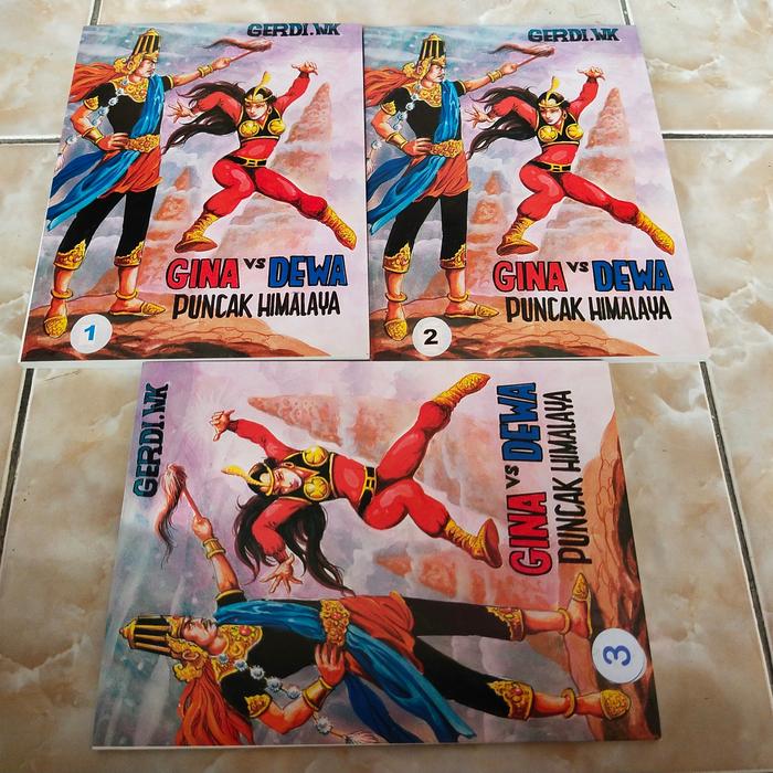 Jual Komik Gina Dewa Puncak Himalaya (edisi cetak ulang), karya Gerdi ...
