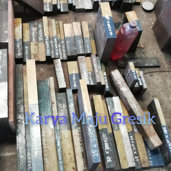 Jual plat skd11 / k110 ukuran 30 mm x 15 Cm x 6 cm - Kab. Gresik - karya maju gresik | Tokopedia