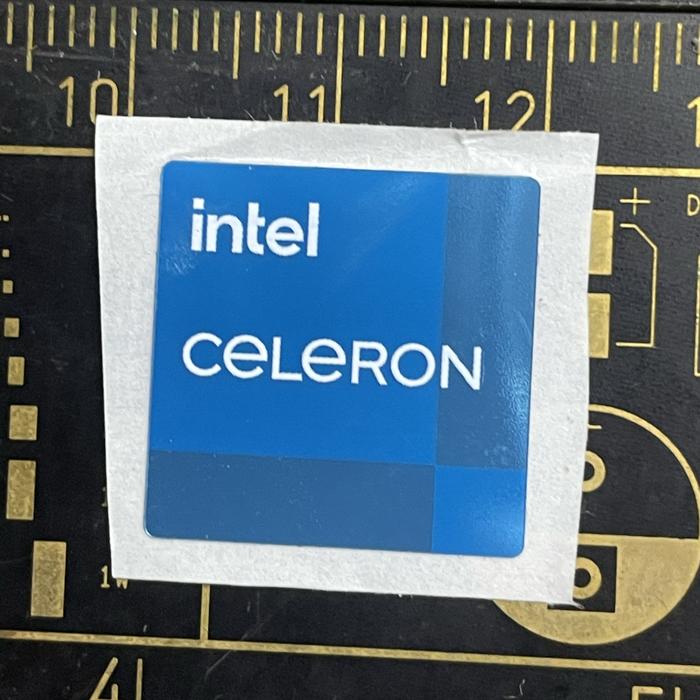 Jual Sticker stiker logo intel Celeron 11th gen ori - Kota Banjarmasin ...