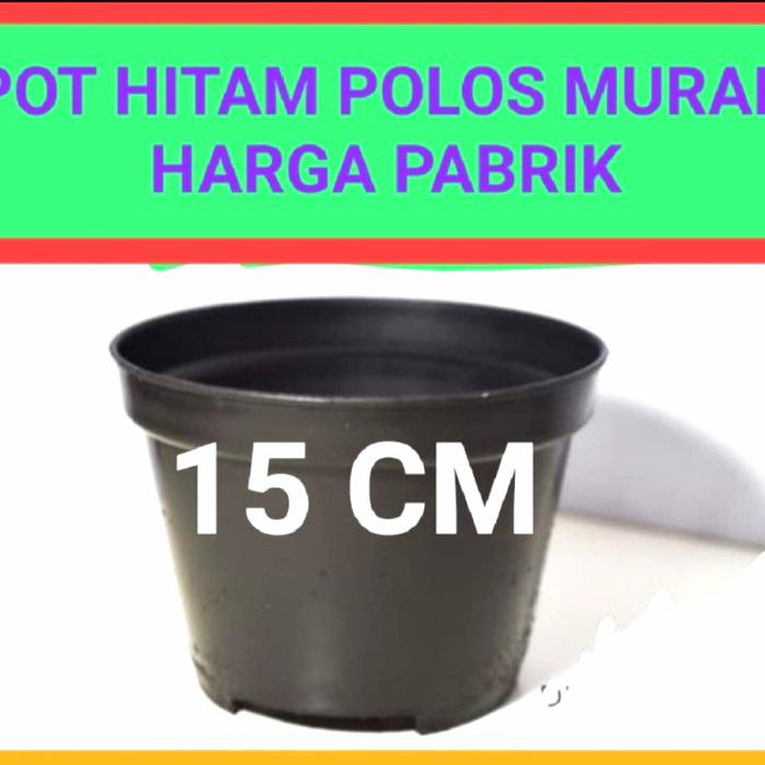 Jual POT HITAM POLOS 15CM MURAH HARGA PABRIK - Kota Tangerang - vinny ...