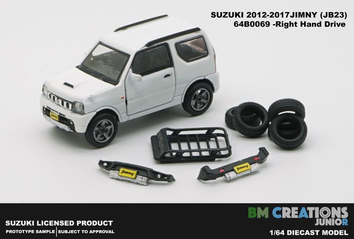 Jual BM Creation 1:64 Suzuki Jimny (JB23) Japan Special 660cc Engine ...