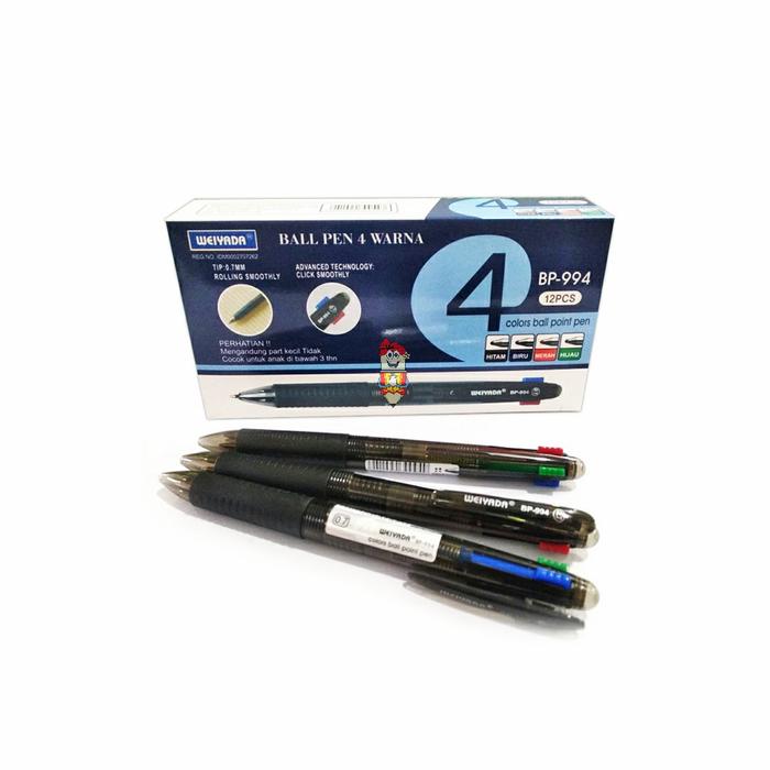 Promo Pena 4 warna Weiyada BP-994 - Kota Denpasar - Bali Stationery ...