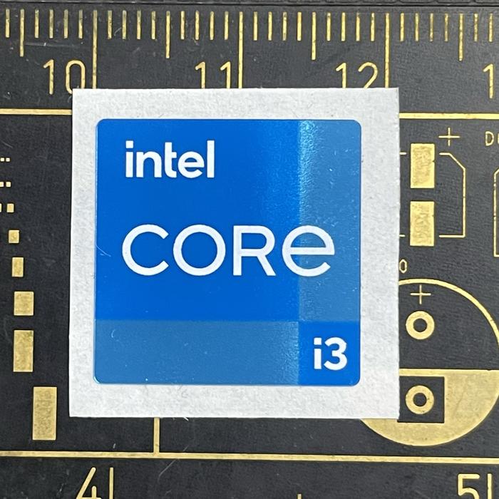 Jual Sticker stiker logo intel Core i3 11th gen ori - Kota Banjarmasin ...