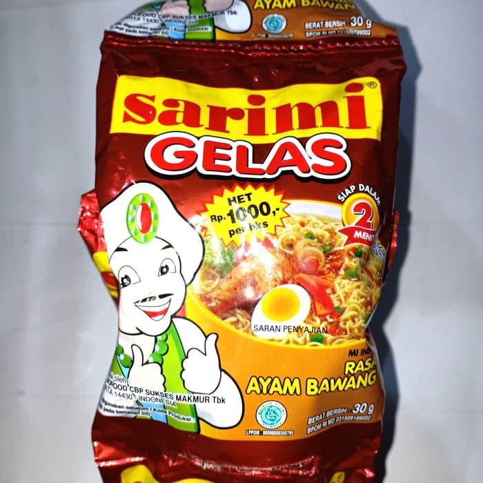 Jual Sarimi Gelas Mi Instan Rasa Ayam Bawang 5x30gr - Kota Surabaya ...