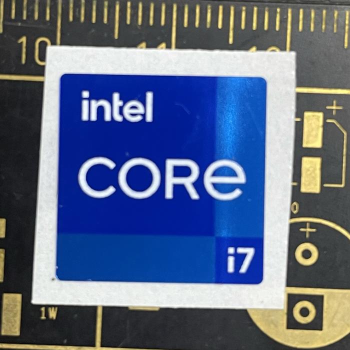 Jual Sticker stiker logo intel core i7 11th gen ori - Kota Banjarmasin ...