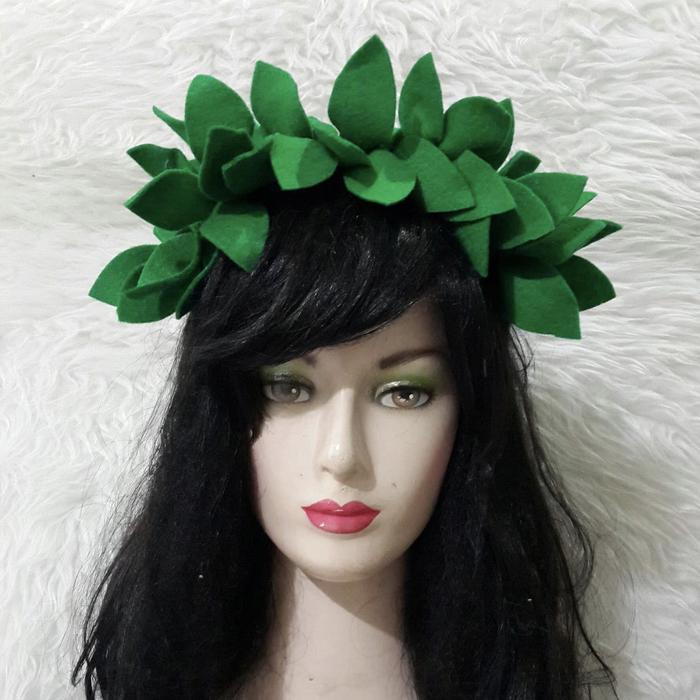 Jual Bando Lilo Kostum Lilo Stitch Hawaii Bando Daun Kostum Tanaman ...