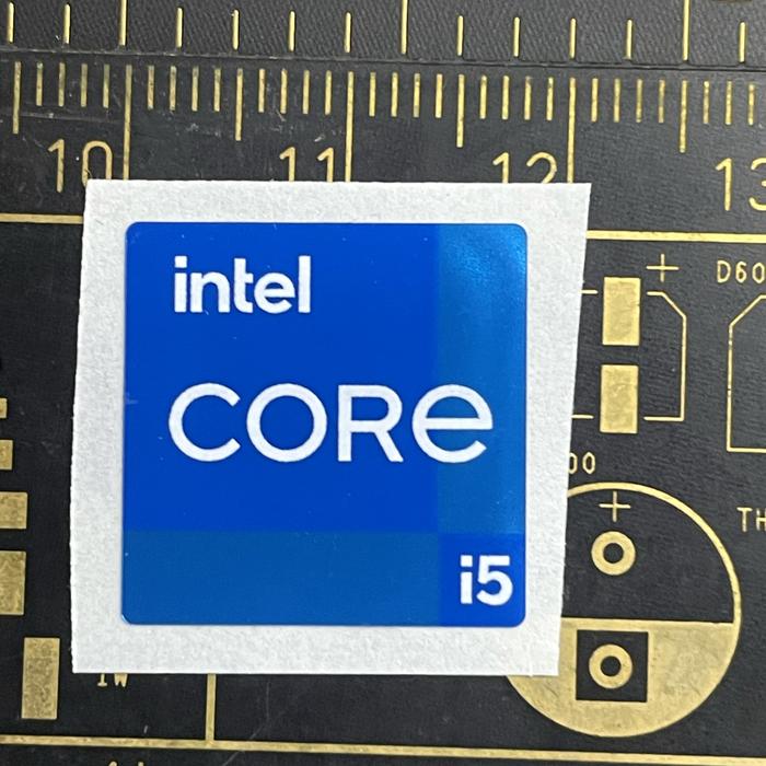 Jual Sticker stiker logo intel Core i5 11th gen ori - Kota Banjarmasin ...