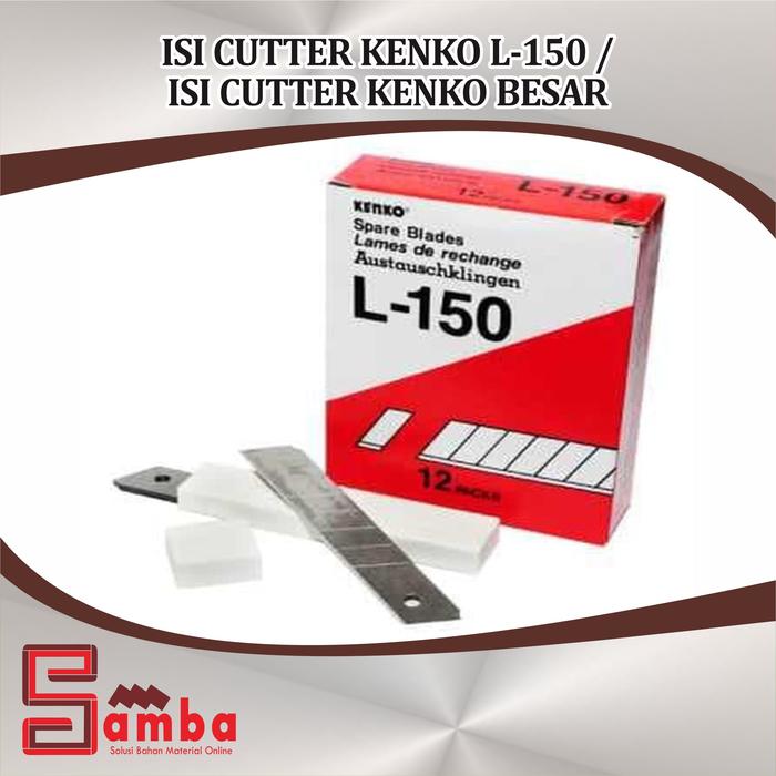 Jual ISI CUTTER KENKO L-150 / ISI CUTTER KENKO BESAR - Kota Tangerang ...