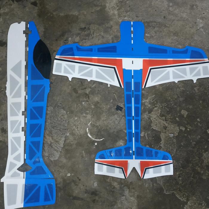 Jual galaxy F3P rc plane 3D wayang laser cutting ( PnP versi) - Kota ...