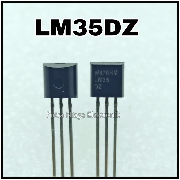 Jual ic LM35DZ TO-92 LM35 Temperatur Sensor Suhu LM 35 DZ - Kota Bandung - Putra Niaga ...